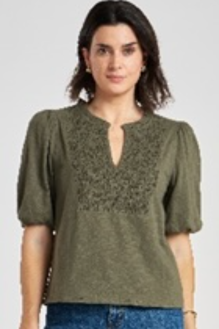 Julissa Smock Front Top – Blue Gardenia Boutique