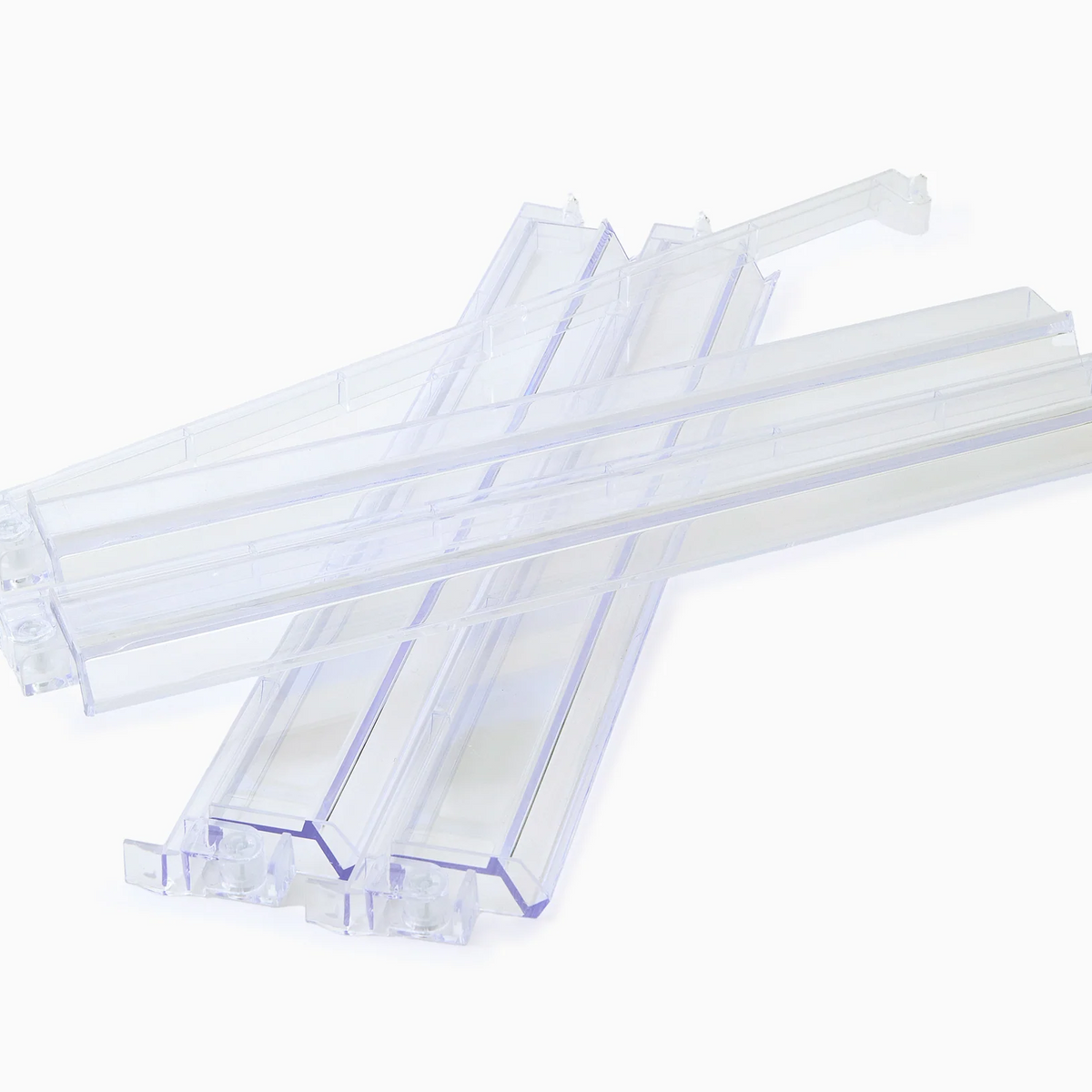 Clear Acrylic Racks & Pushers Set – Blue Gardenia Boutique