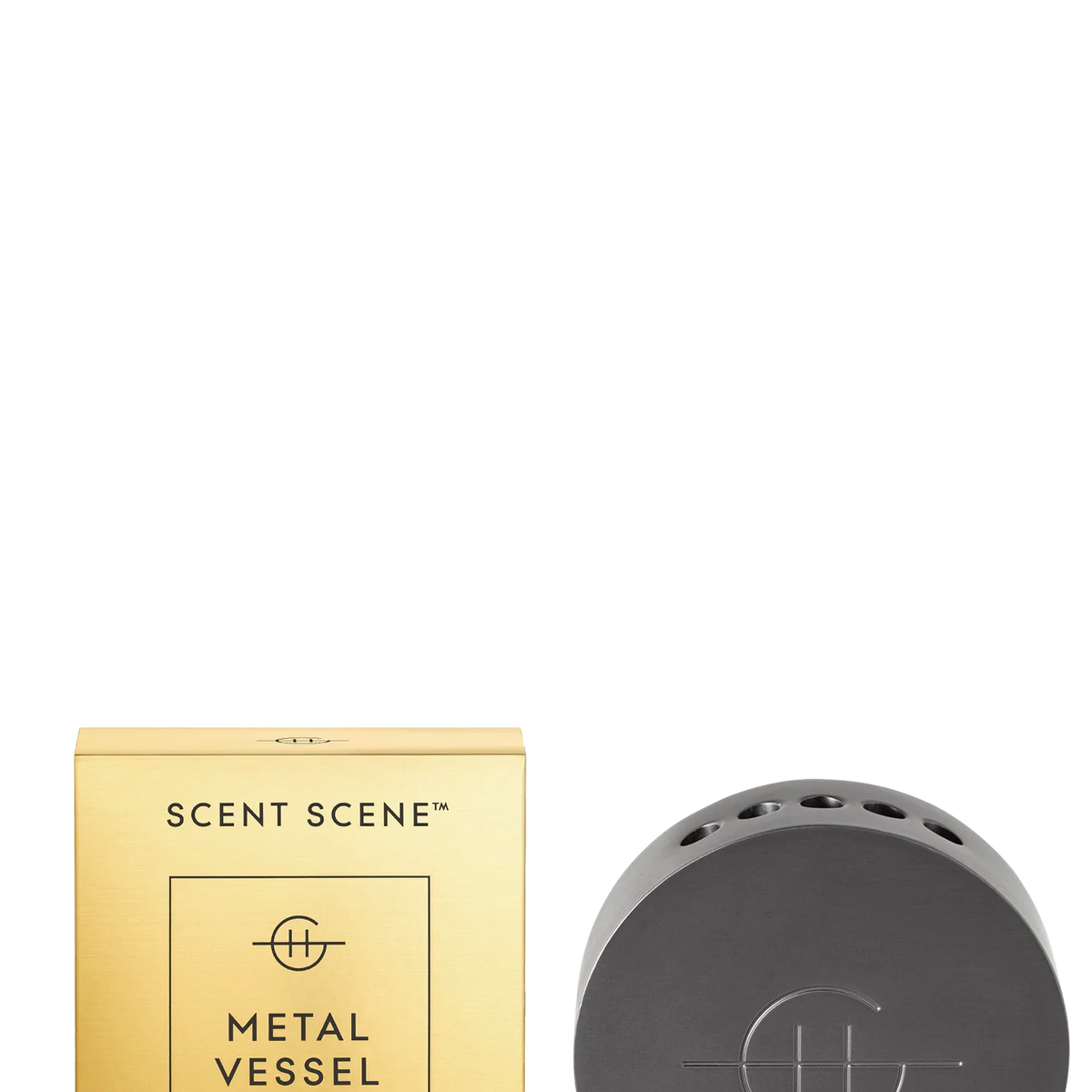 GLASSHOUSE FRAGRANCES Scent Scene Metal Vessel in Gunmetal – Blue ...